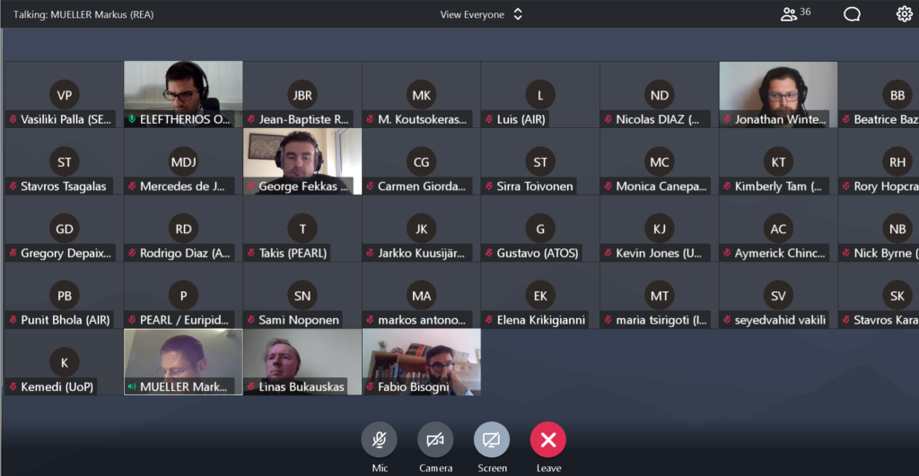 Cyber-MAR | 1st Review meeting 2020, virtual - CyberMAR
